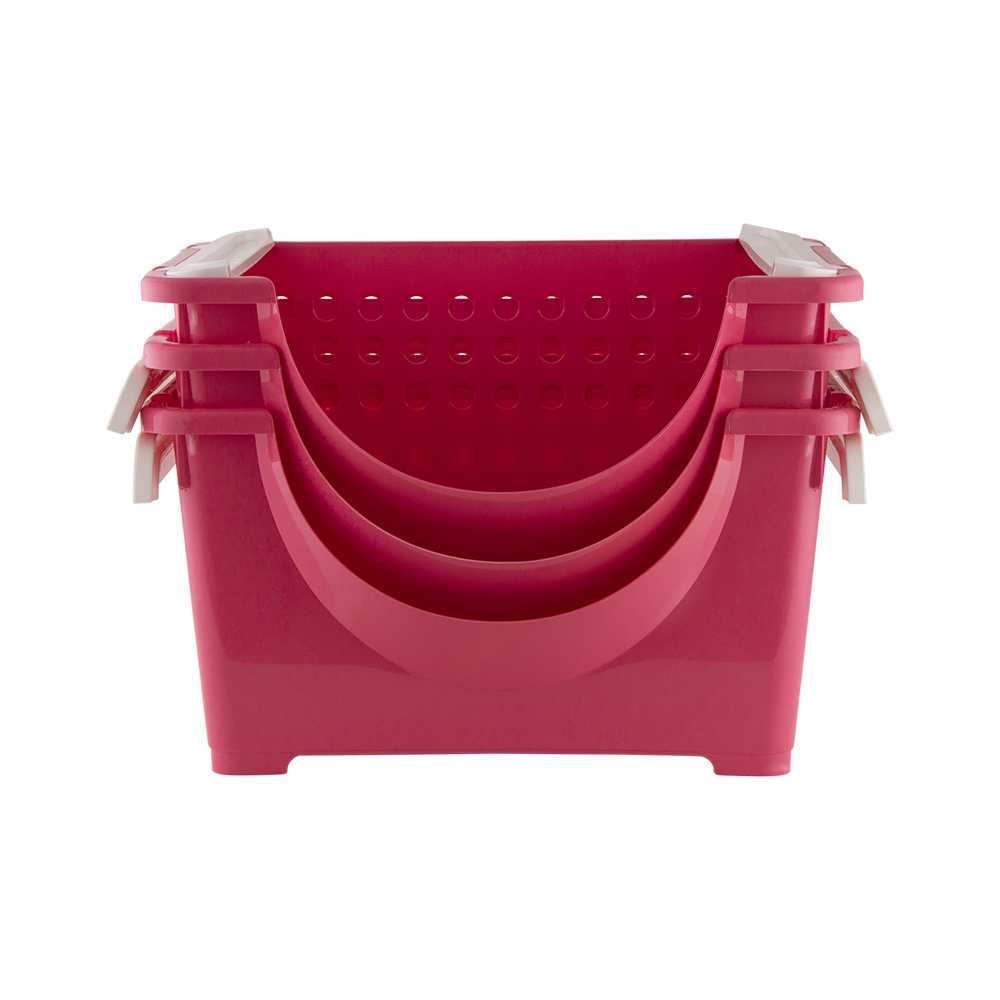 Smiley Stackable Basket – polyset.net